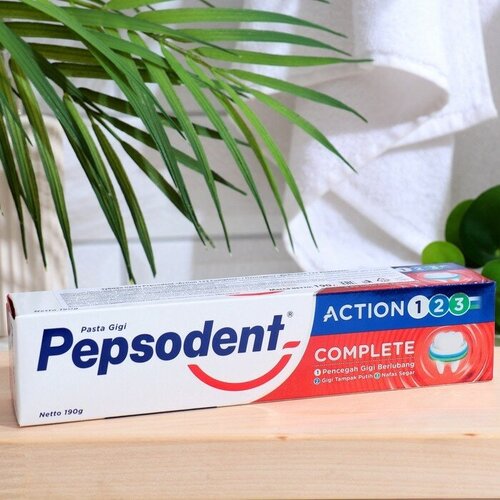 Зубная паста Pepsodent Action 123 Complite, Действие 123 Комплекс, 190 г
