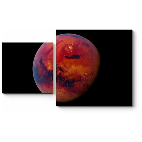 Модульная картина Огненная планета 50x30