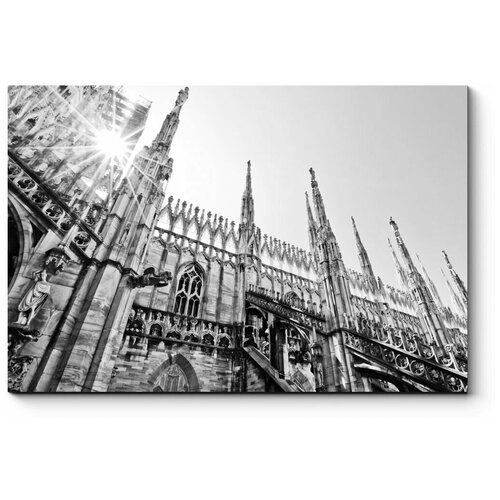 Модульная картина Миланский собор 70x47