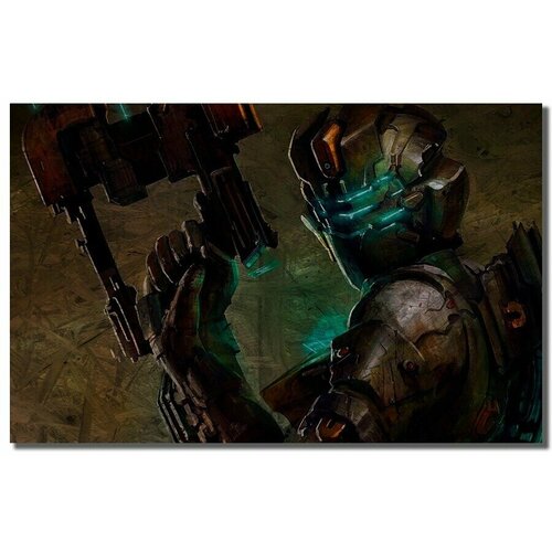 Картина интерьерная на рельефной доске, рисунок игра Dead Space 5826 Г