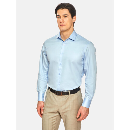 Рубашка KANZLER, размер 43/65, голубой