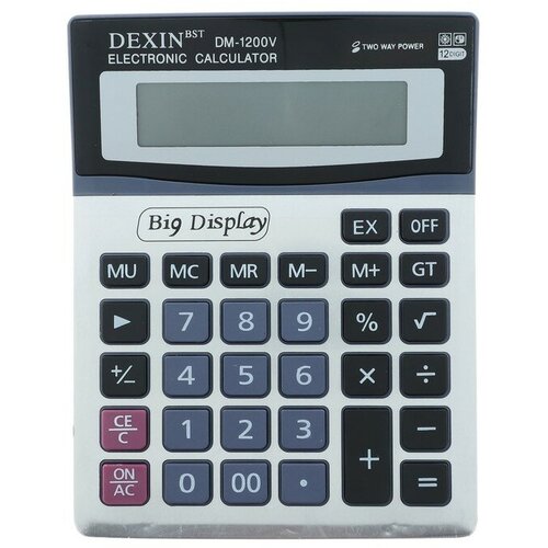 Калькулятор настольный, 12 - разрядный, DM-1200V