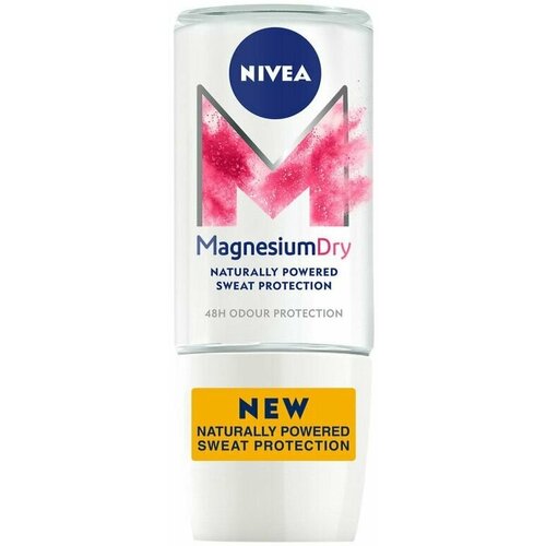 Дезодорант Nivea Magnesium Dry 48h шариковый 50 мл (Из Финляндии)