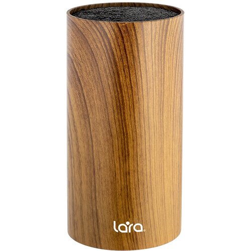 Подставка для ножей LARA LR05-103 Wood, универсальная, круглая, Soft touch