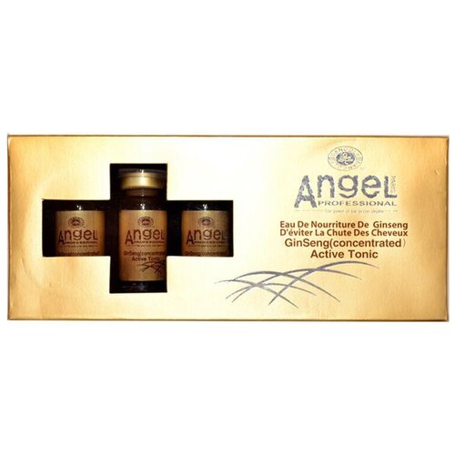 Angel Professional Тоник-концентрат против выпадения волос, 10 мл, 5 шт., ампулы