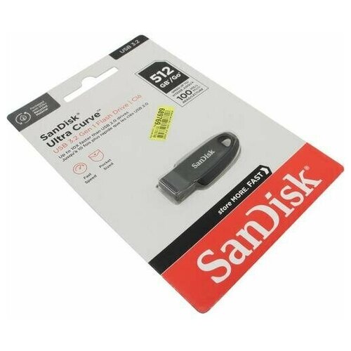Флешка Sandisk Ultra Curve SDCZ550-512G-G46 512 Гб Black