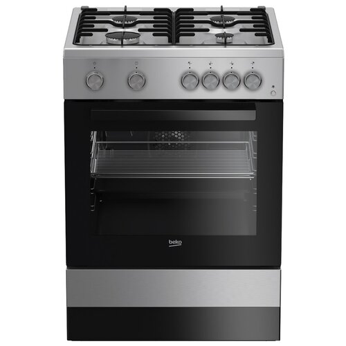 Газовая плита Beko FSG 62110 DSCS, серебристый