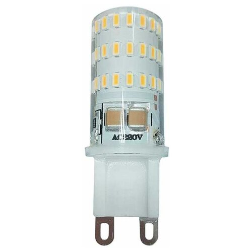 Лампа светодиодная PLED-G9 5Вт капсульная 2700К тепл. бел. G9 320лм 220-230В JazzWay 1032102B (10шт.)
