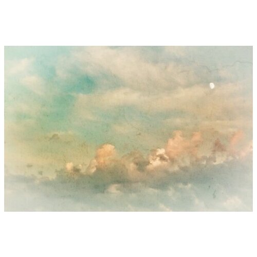 Постер на холсте Облака (Clouds) №7 60см. x 40см.