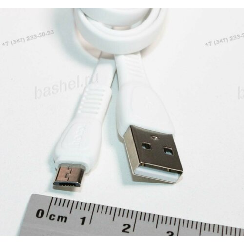 Шнур USB A(M) - micro USB B(M) 5P HOCO X40, 2,4A, 1,0 м, HOCO электротовар