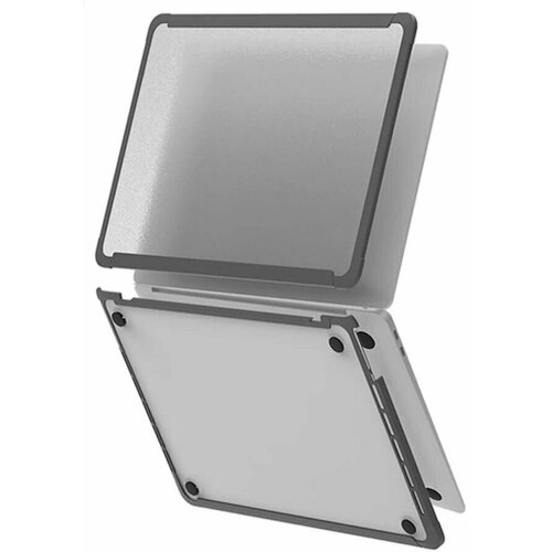 Чехол на макбук WiWU Haya Shield для MacBook Air 13.6 дюйма (2022) - Серый