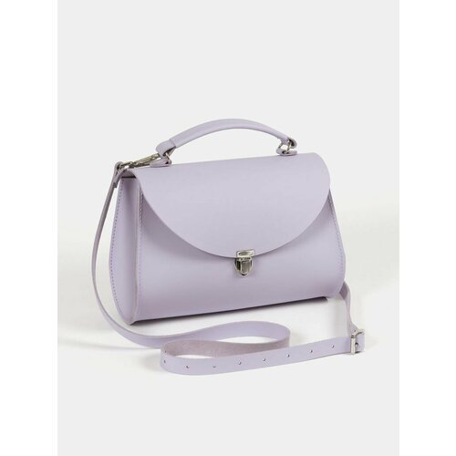 Сумка мессенджер  Poppy CSATCHthe-poppy-leather-handbag-english-lavender, фактура гладкая, фиолетовый