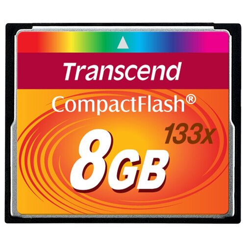 Карта памяти Transcend Compact Flash 8Gb 133x