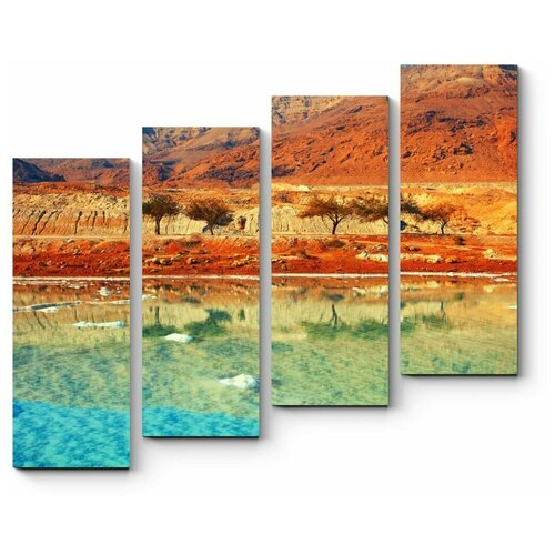 Модульная картина Мертвое море 100x86