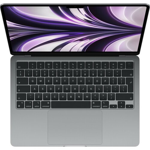 Apple MacBook Air 13" (M2, 8C CPU/8C GPU, 2022), 8 ГБ, 256 ГБ SSD, A2681 (MLXW3) Серый космос