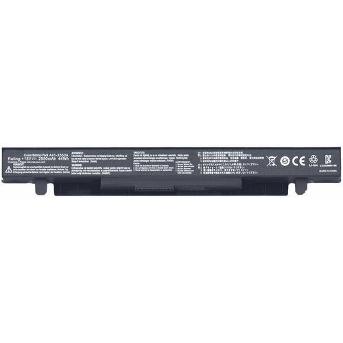 Аккумуляторная батарея для ноутбука Asus X550 (A41-X550A) 14.4V 42Wh черная