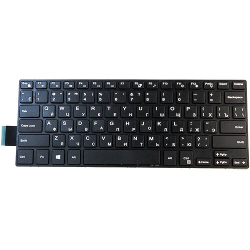 Клавиатура для ноутбука Dell 14-3000 p/n: 050X15, PK1313P4A00, SG-63400-XUA, SN7233