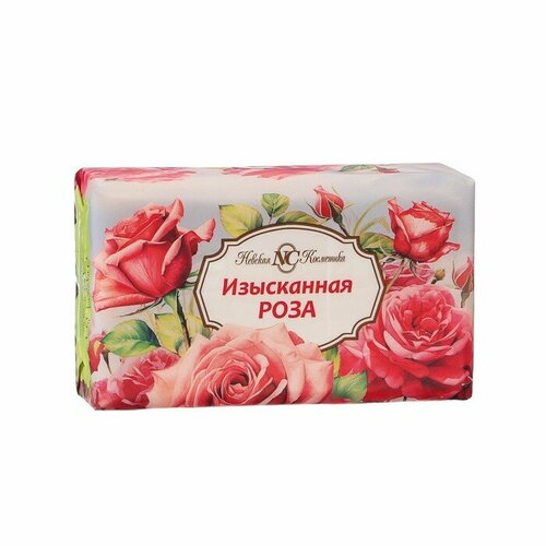 Туалетное мыло Невская косметика роза, 180 г (комплект из 8 шт)