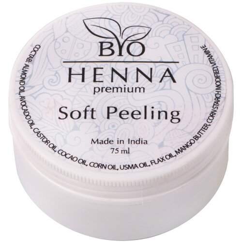 Bio Henna Скраб-пилинг для бровей Soft peeling, 75 мл, 75 мл