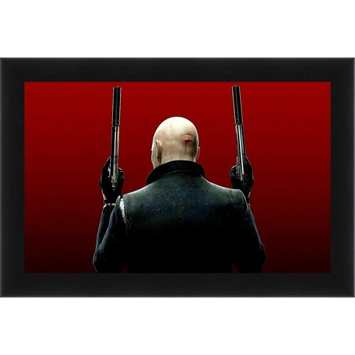 Плакат, постер на холсте Hitman: Absolution. Размер 21 х 30 см