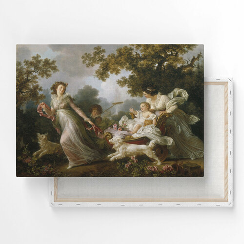 Картина на холсте, репродукция / The Beloved Child / Жан-Оноре Фрагонар / Размер 30 x 40 см