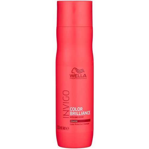 Wella Professionals шампунь Invigo Color Brilliance для жестких волос, 250 мл