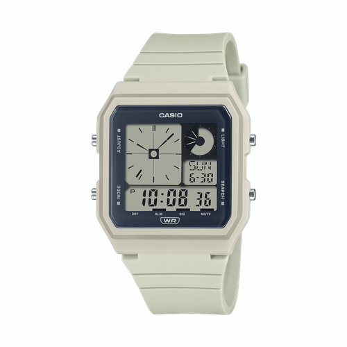 Наручные часы CASIO Collection LF-20W-8A, белый, черный
