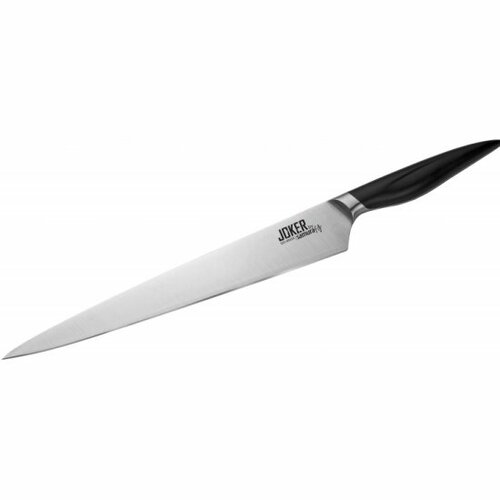 Нож кухонный для нарезки (слайсер) Samura Joker черная рукоять 29,7 см