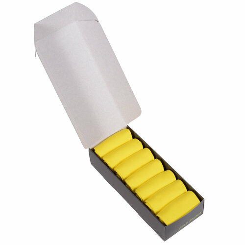 Носки Нева-Сокс, 7 пар, размер 23, желтый