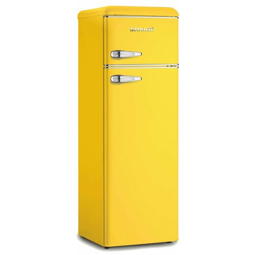 Холодильник Snaige FR26SM-PRDH0E3 Ретро двухкамерный желтый