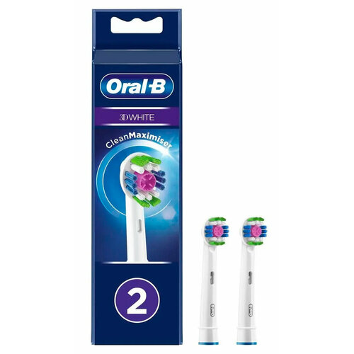 Насадка для зубных щеток Oral-B 3D White EB18pRB (упак:2шт)