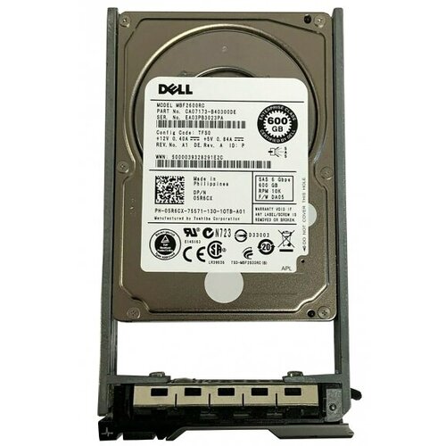 Жесткий диск Dell 05R6CX 600Gb SAS 2,5" HDD