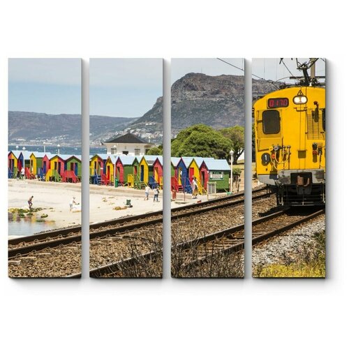 Модульная картина Курс на Кейптаун!100x75