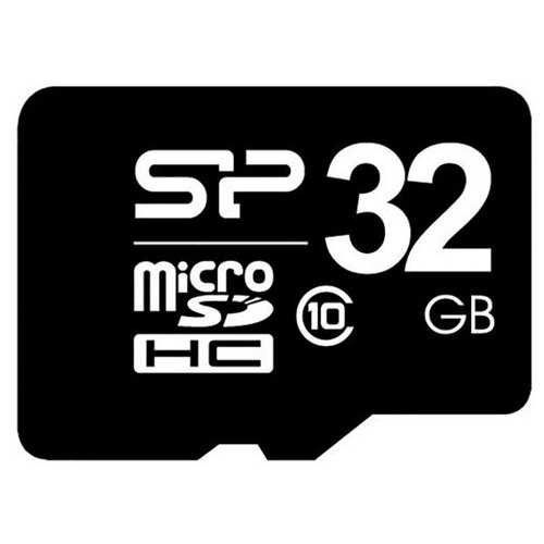 Карта памяти Silicon Power microSDHC 32 ГБ Class 10, V10, A1, UHS-I U1, 1 шт., черный