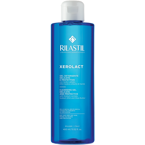 RILASTIL XEROLACT CLEANSING GEL Мягкий очищающий защитный гель 400 мл