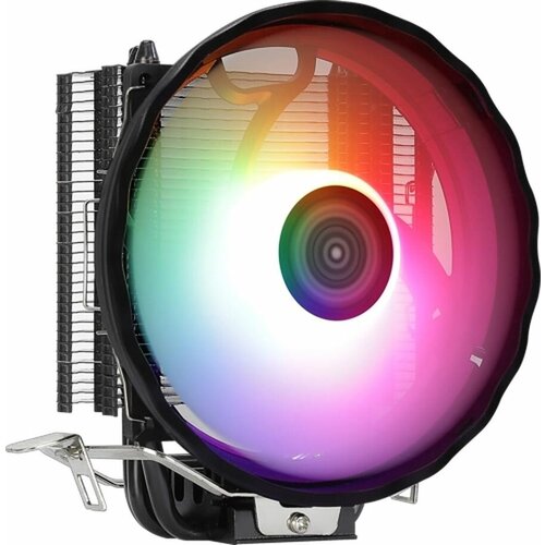 Вентилятор для процессора AeroCool Rave 3 (125W/ARGB/PWM/Soc Intel 115X/775/1200/1700 /AMD/Heat pipe 6mm x3)