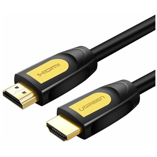 Кабель UGREEN HD101 HDMI, цвет желтый/черный, 3 м