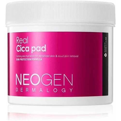 Neogen Dermatology Real Cica Pad Увлажняющие пилинг-диски с центеллой, 90 шт