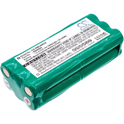 Аккумулятор CS-DML608VX для Dirt Devil M606, M607, M612 1800mAh 14.4V Ni-Mh