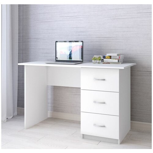 Письменный стол компьютерный для дома 120см Белый - ТК0446