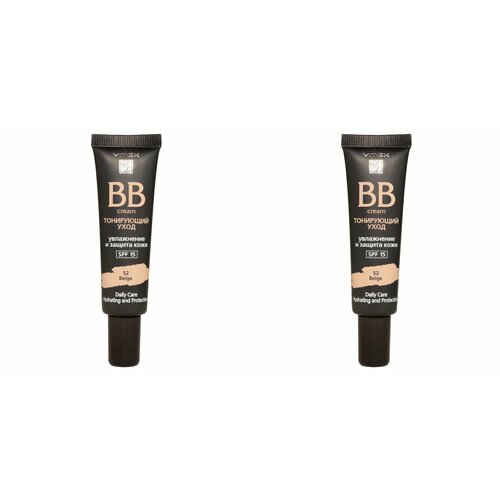 Витэкс, BB-крем Тонирующий уход SPF15 тон 52 Beige, 30 мл,2 штуки