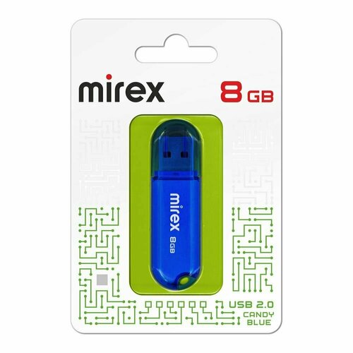 USB флэш-накопитель 8 Гб Mirex CANDY BLUE