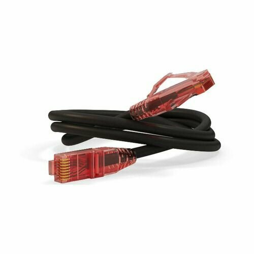 Патч-корд Hyperline PC-LPM-UTP-RJ45-RJ45-C5e-1.5M-LSZH-BK, вилка RJ-45, вилка RJ-45, кат.5E, LSZH, 1.5м, черный