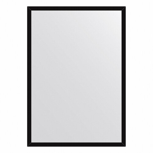 Зеркало настенное EVOFORM в багетной раме чёрный, 46х66 см, для гостиной, прихожей, кабинета, спальни и ванной комнаты, BY 7459