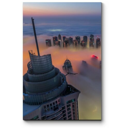 Модульная картина Выше дубайского тумана 20x30