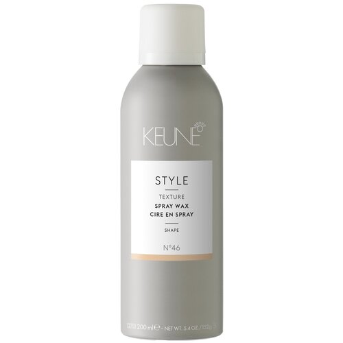 Keune Спрей-воск Style Spray Wax, слабая фиксация, 200 мл, 200 г
