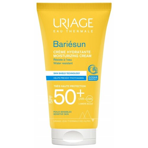Крем Uriage Bariesun Bariesun Moisturizing Cream SPF50+, Увлажняющий крем SPF50+, 50 мл