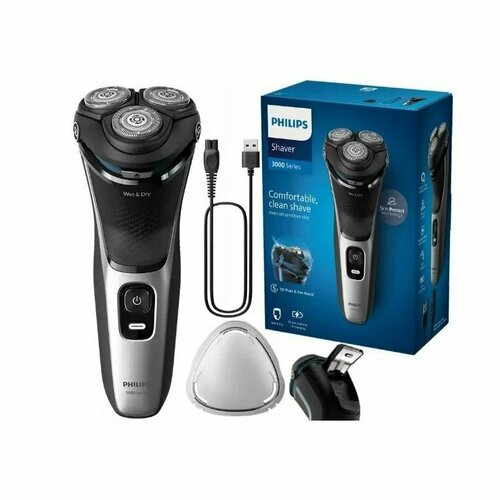 Электробритва мужская Philips S3143/00 для сухого и влажного бритья