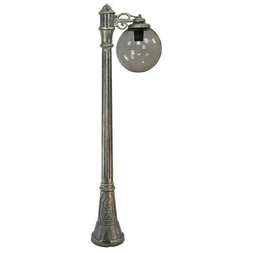Fumagalli Уличный светильник Globe 300 G30.158.S10.BZE27, E27, 75 Вт, цвет арматуры: бронзовый, цвет плафона серый
