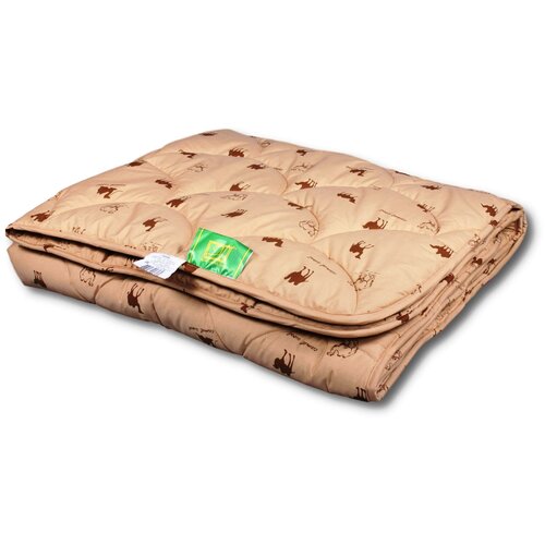 Одеяло AlViTek Сахара-Стандарт, легкое, 200 x 220 см, коричневый